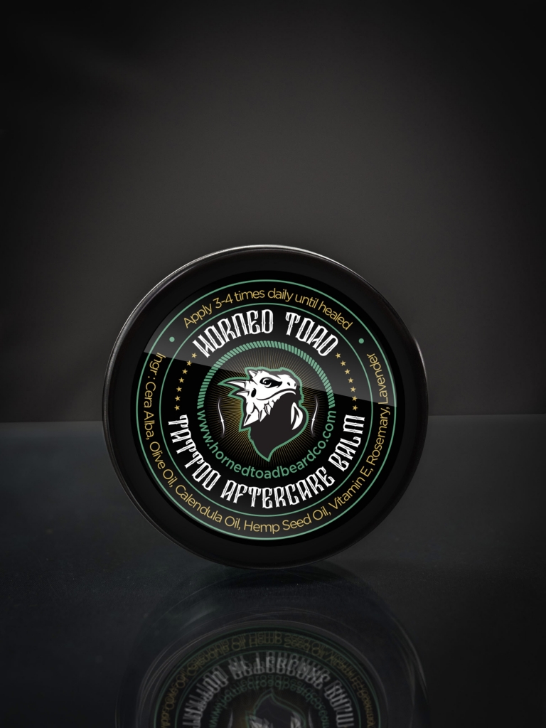 Tattoo Aftercare – Horned Toad Beard Co. Beard Balm and Beard Oil ...