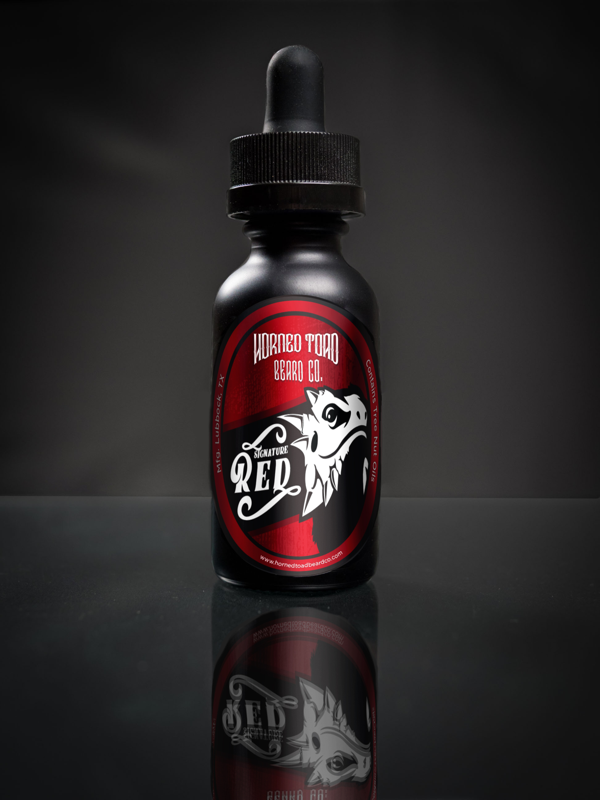 Signature Red | Beard Oil – Horned Toad Beard Co. Beard Balm and Beard ...